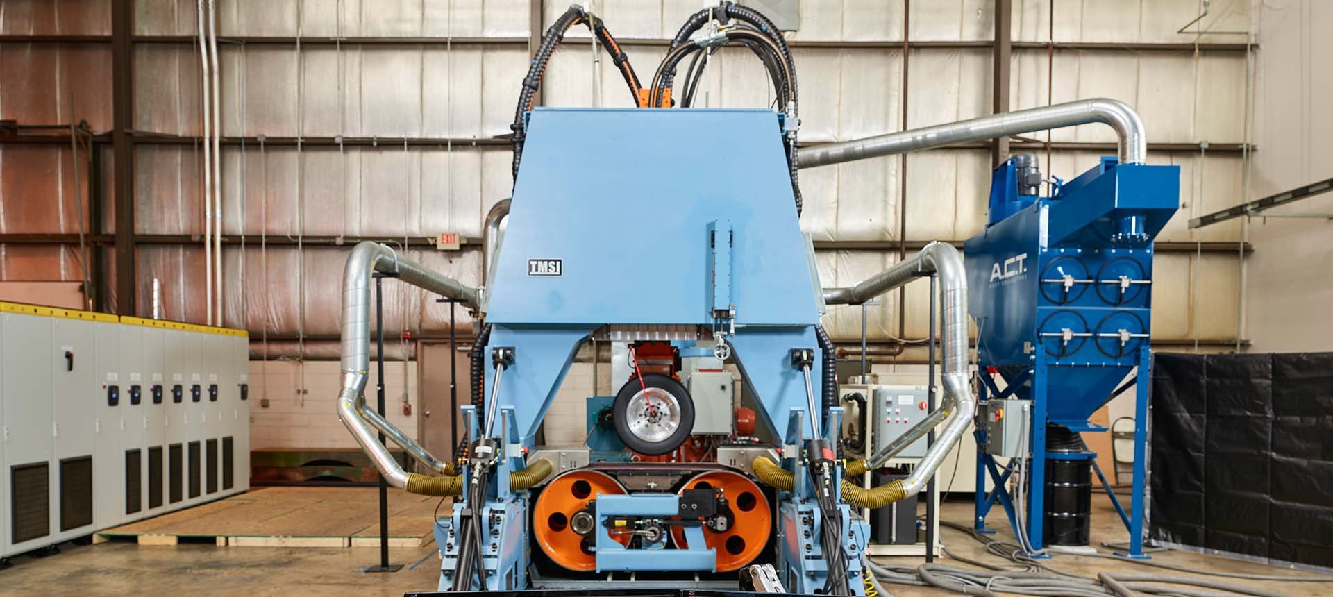 Tire Force and Moment Test Machine - TMSI